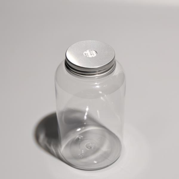Quality Customized Logo Empty PET Bottle , Plastic Bottles With Caps For Drinks for sale