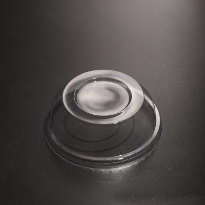 China Convenient Flexible Plastic Cup Lids , Flat And Dome Profiles Lids For Plastic Cups for sale