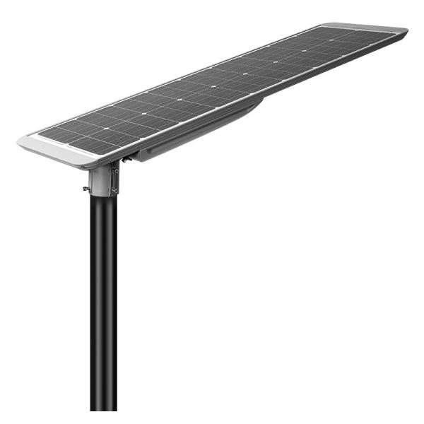 Quality 40W 80W 100W 120W Solar LED Street Light With Pole Aluminum Alloy Lamp Body for sale