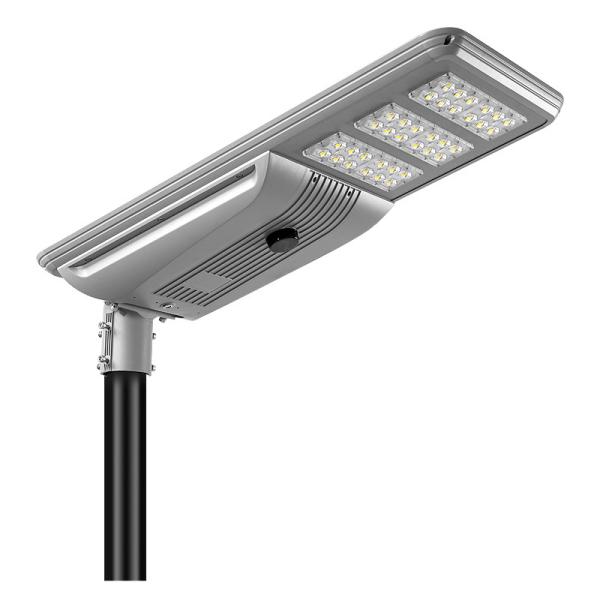 Quality 40W 80W 100W 120W Solar LED Street Light With Pole Aluminum Alloy Lamp Body for sale