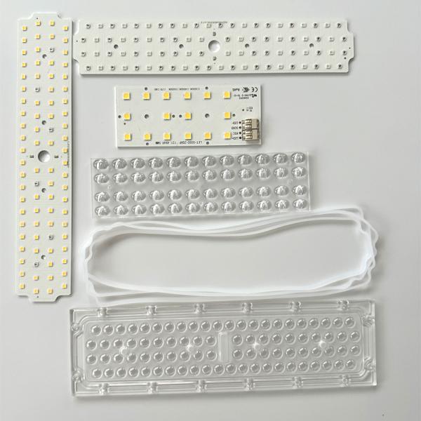 Quality MCPCB PCB board LED Module 10W 20W 30W 40W 50W 100W for SKD street light led with lens for sale