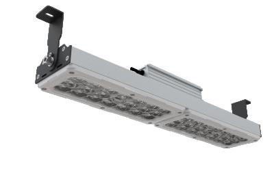 中国 簡単な設置 SMD LED 投光器 100W 角度調整可能 597*100*117 販売のため