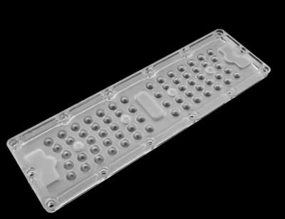 Cina Lenti a LED ottiche 64 in 1 Street Light Lens 236*70 mm 2835 3030 Modulo Lens Serie in vendita