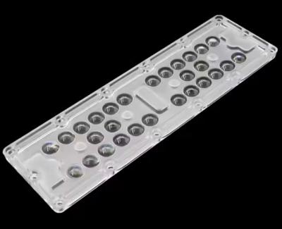 Cina Lenti a LED ottiche 64 in 1 Street Light Lens 236*70 mm 2835 3030 Modulo Lens Serie in vendita