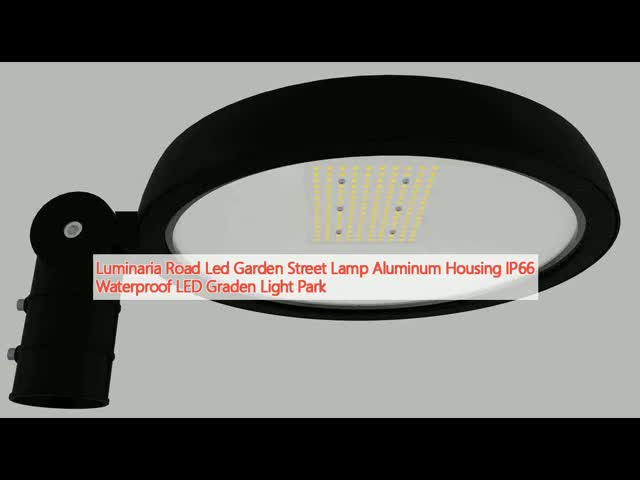 Luminaria Camino Led Lámpara de Jardín de la calle de aluminio Casas IP66 resistente al agua LED Graden Parque de luz