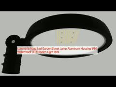 Luminaria Camino Led Lámpara de la calle de Jardín in alluminio IP66 è equipaggiato di una lampada LED