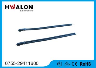 China MF52 Thermistor Temperature Sensor Epoxy Coated Blackhead High Precision 2.5-4mm Head Size for sale