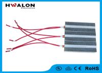 China Rectangular Shape Aluminum PTC Ceramic Air Heater Air Conditioner Heating Element for sale
