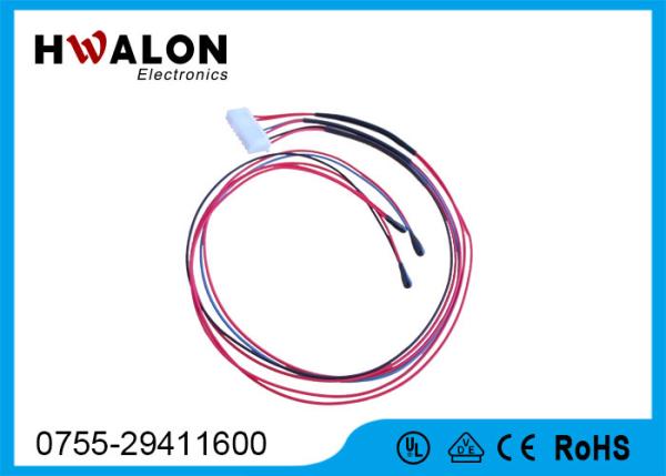 Sonde de température faite sur commande de thermistance d'Electical d'ordinateur NTC avec la perle époxyde
