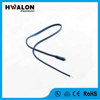 China NTC Thermistor Temperature Sensor Probe with Wire, Custom Resistance and Cable Length for Industrial Temperature Monitoring for sale