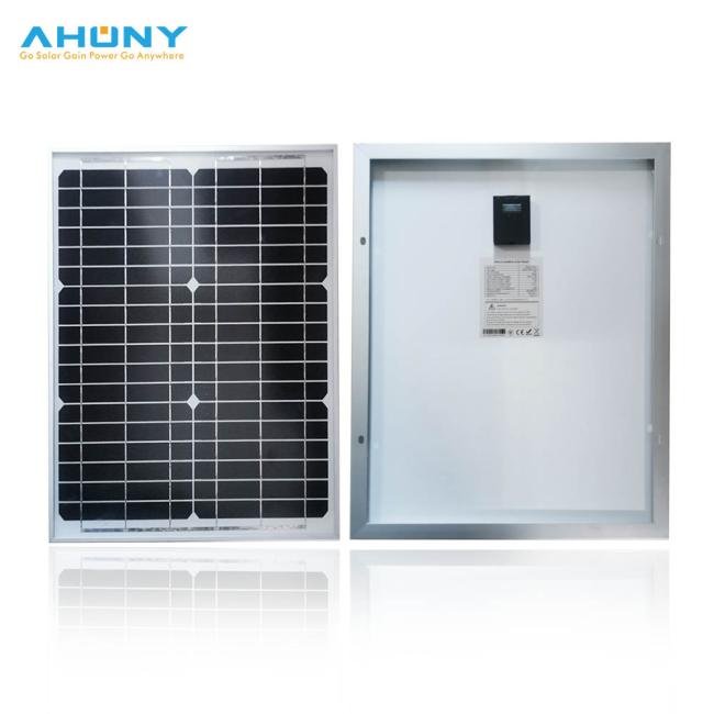 20w glass solar module