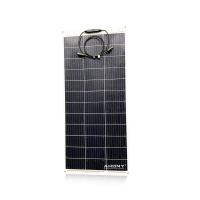 China 100w Semi Flexible Solar Panels for sale