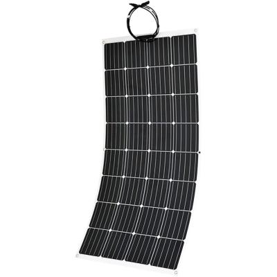 Cina Modulo di pannello solare flessibile monocristallino pieghevole trasparente Barca navale 175w 18v 12v leggero impermeabile in vendita