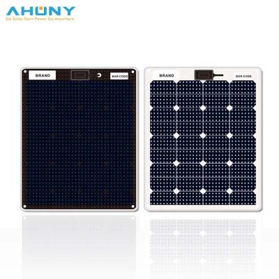 China ETFE 100W 200W 18V Semi Flexible Monocrystalline Solar Panel For Camping RV for sale