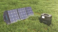 China 50W Foldable Solar Panel Kit with Longi Back Contact Cell for sale