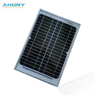 China 500V White Backsheet Monocrystalline Rigid Glass Solar Panel For CCTV Camera / Solar Light for sale