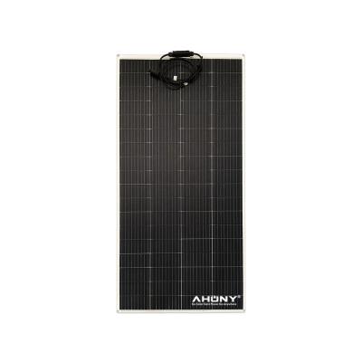 China Bifacial Custom Flexible 150w Mono Solar Panel ETFE For Marine Yacht RV Solar System watt flexible solar panel for motor for sale