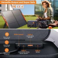 China 120W Portable Folding Solar Panel for sale