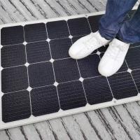 China Solar Panel Module 2*19 Cell Array Semi Rigid Solar Panels with Easy Direct Plug Installation for sale
