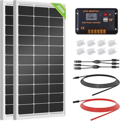 Cina Pannello solare in vetro mono 12V 24V personalizzato 100W-270W, pannelli solari ad alta efficienza, gamma 150W-200W inclusa in vendita