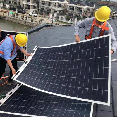 중국 50W 유연 태양 전지 패널 ETFE IP65 RV 야외 캠핑용 방수 판매용