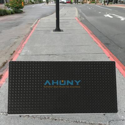 Cina Piastrella solare calpestabile superficie ruvida Modulo fotovoltaico Pannello solare antiscivolo Pavimentazione Terrazza Sistema a terra per casa fuori rete in vendita