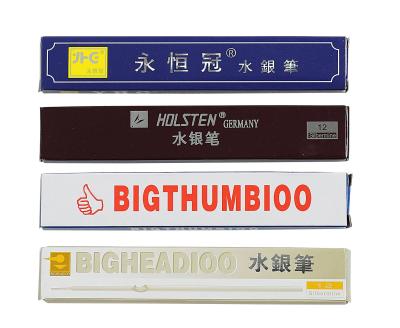 China 20 Spitzen-Silber-Nachfüllungs-Stift der Farbe1.0mm für Leder zu verkaufen