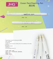 China Friction Erasable Gel Pen Eraser for Students Drawing White Cleaning School Office for sale