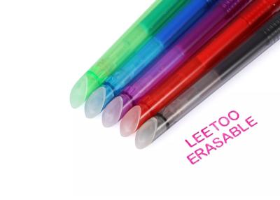 Cina Penne cancellabili di Friction di colori di plastica trasparenti delle portapenne 5 in vendita
