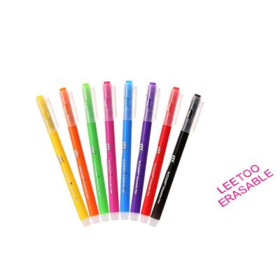 China Pena apagável Nontoxic da tinta do gel de Theromo Senstive da escrita lisa feita sob encomenda do logotipo com cores sortidos à venda