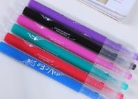 China Refillable Heat Sensitive Disappearing Ink Auto Vanishing Pen 2.2mm Tip 12 Colors for sale