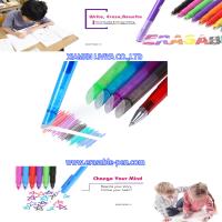 China LeeToo Quick Drying Friction Erasable Gel Pen 0.7mm Heat Sensitive Disappearing Ink for sale