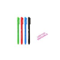 China LeeToo Friction Erasable Gel Pen 0.5mm Retractable Disappearing Ink 5 Colors for sale
