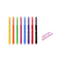 China LeeToo Friction Erasable Pens 0.7mm 20 Colors Retractable Gel Ink Pens for Students for sale