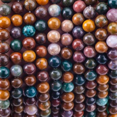 Китай 8мм натуральный океан камень драгоценный камень бусы лечебный кристаллический камень бусы для ювелирных изделий продается