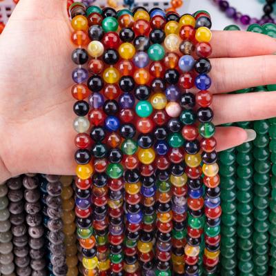 Cina Perle di agate da fiore per la produzione di gioielli in vendita