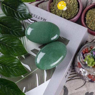 Cina Pietra di palma di avventurina verde per la guarigione spirituale in vendita