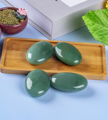Cina Pietra di palma di avventurina verde per la guarigione spirituale in vendita
