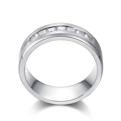Cina Anello di fidanzamento in oro Moissanite diamante 18 carati colore personalizzato in vendita