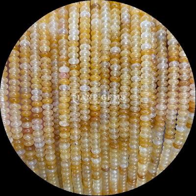 Cina Pietra cristallina Rondelle Abaco Forma HeShi Perla Diversi tipi di pietra Strani di perla sciolti per la produzione di gioielli in vendita