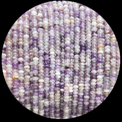 Cina Pietra cristallina Rondelle Abaco Forma HeShi Perla Diversi tipi di pietra Strani di perla sciolti per la produzione di gioielli in vendita