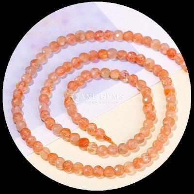 Китай Плоская форма лицевые бусины Кристальный драгоценный камень Круглая форма Кордиерит Солнцезащитный камень Свободные бусины для изготовления ювелирных изделий продается