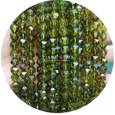 Cina Genuine Faceted Gemstone Loose Beads High Durability for Jewelry Making in vendita