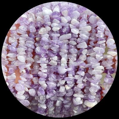 Cina Citrine Black Rutilated Gems Bead Natural Crystal Irregular Shape Chip Gravel Stone Loose Bead Strands For Bracelets in vendita