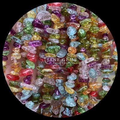 China Red Agate Gems Bead Natural Crystal Irregular Shape Chip Gravel Stone Loose Bead Strands For Bracelets for sale