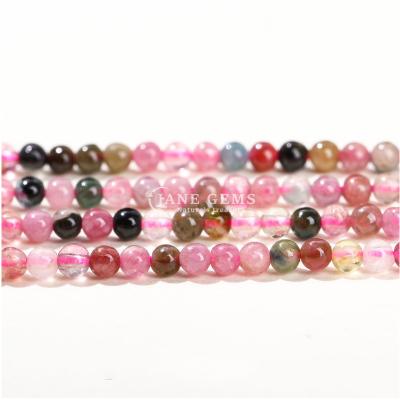 Китай Подлинный натуральный камень драгоценный камень полированный гладкий свободный круглые бусины краска для браслета ожерелье изготовление аксессуаров продается
