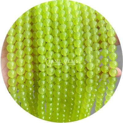 Китай Полированный гладкий хетский белый нефритовый халцедон светлый персиковый халцедон свободные бусины для самодельного изготовления ювелирных изделий продается