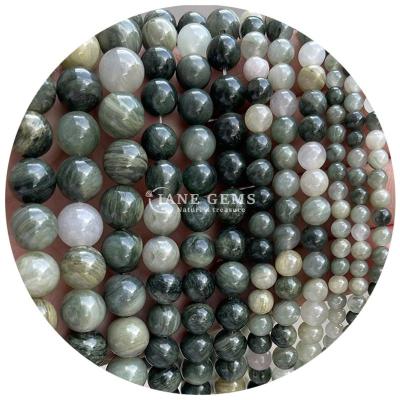 Китай Натуральный камень Бусы Черные полосы Родохрозит драгоценный камень Бусы для ювелирных изделий Сделать находки Браслеты DIY продается