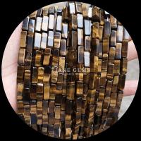 China Natural Gemstone Cube Square Loose Bead Strands 4x13mm for Bracelets Jewelry Making for sale
