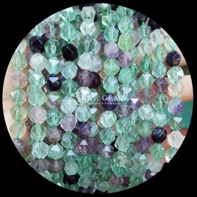 Китай Elegant Faceted Natural Gemstone Beads Fluorite Lapis Lazuli Loose Strands for Jewelry Making продается
